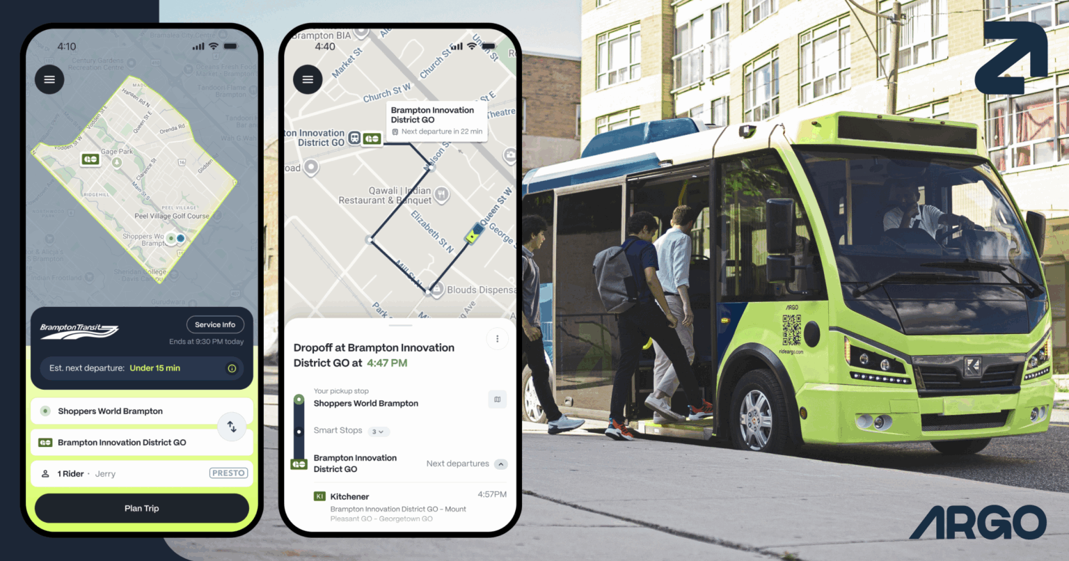 Argo Launches Smart Routing™ Pilot Service in the City of Brampton with ...