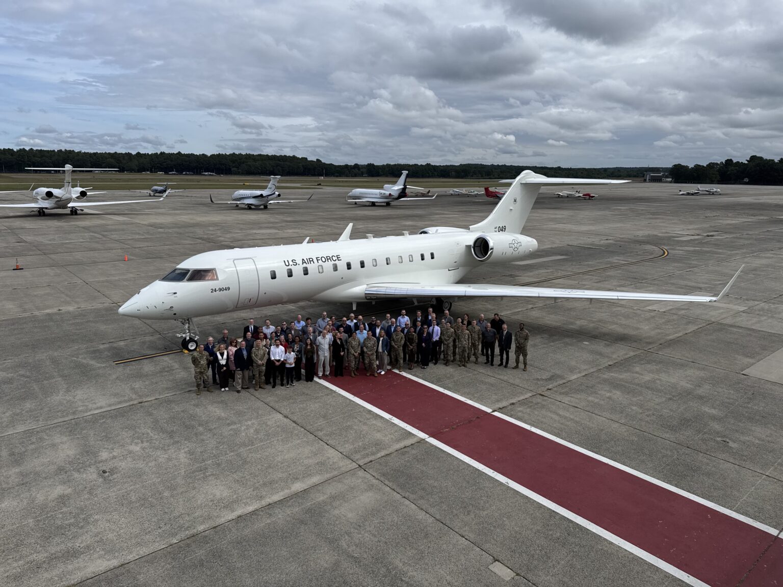 Bombardier Defense Delivers Ninth Global Aircraft to the U.S. Air Force ...
