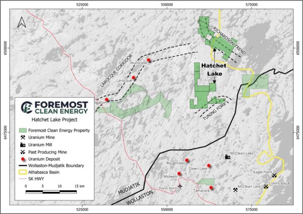 Foremost Clean Energy Announces 3-Year Drill Permit for Hatchet Uranium ...
