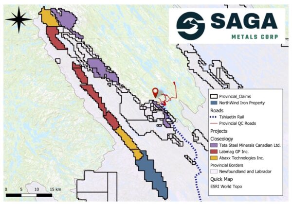 SAGA Metals Announces Assay Results from North Wind Iron Ore Project ...
