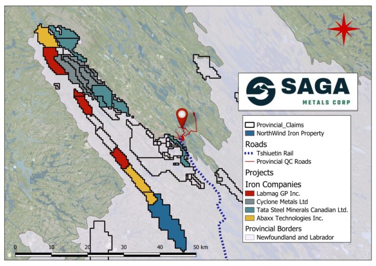 SAGA Metals Completes Annual Work Program at North Wind Iron Ore ...